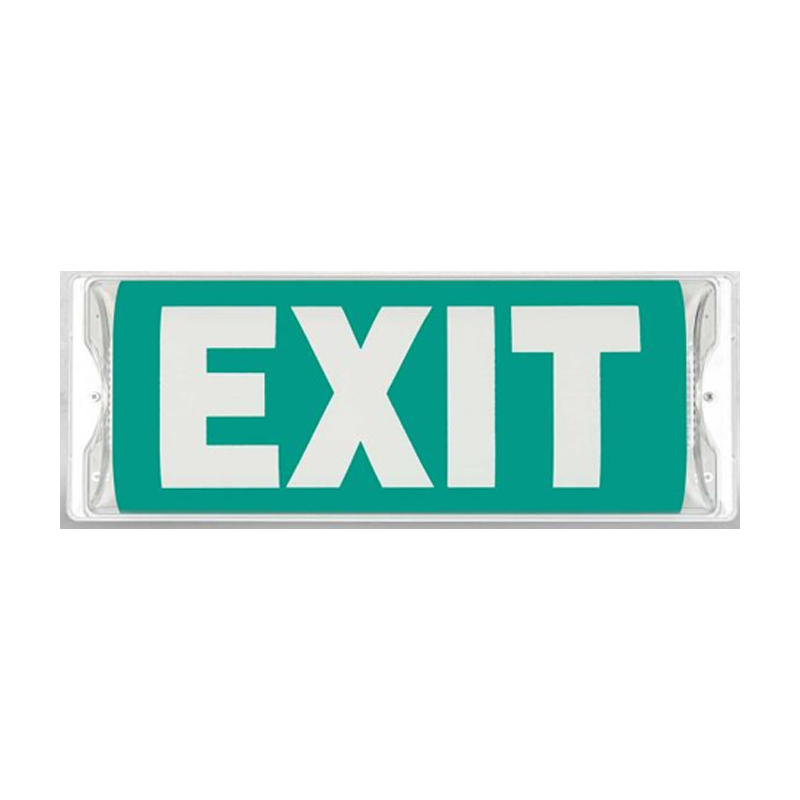 Evacuation lighting, ZBS EXIT indicator, Z-LITE S-1903 Single Faced ...
