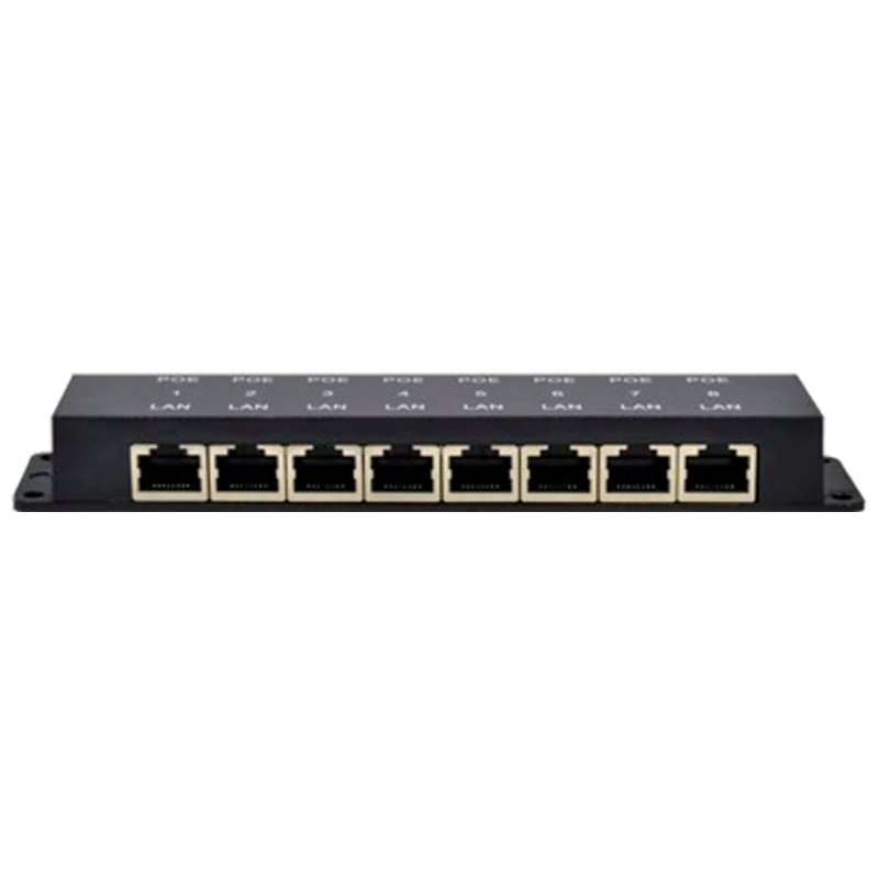 NEX Passive PoE adapter 8 ports box