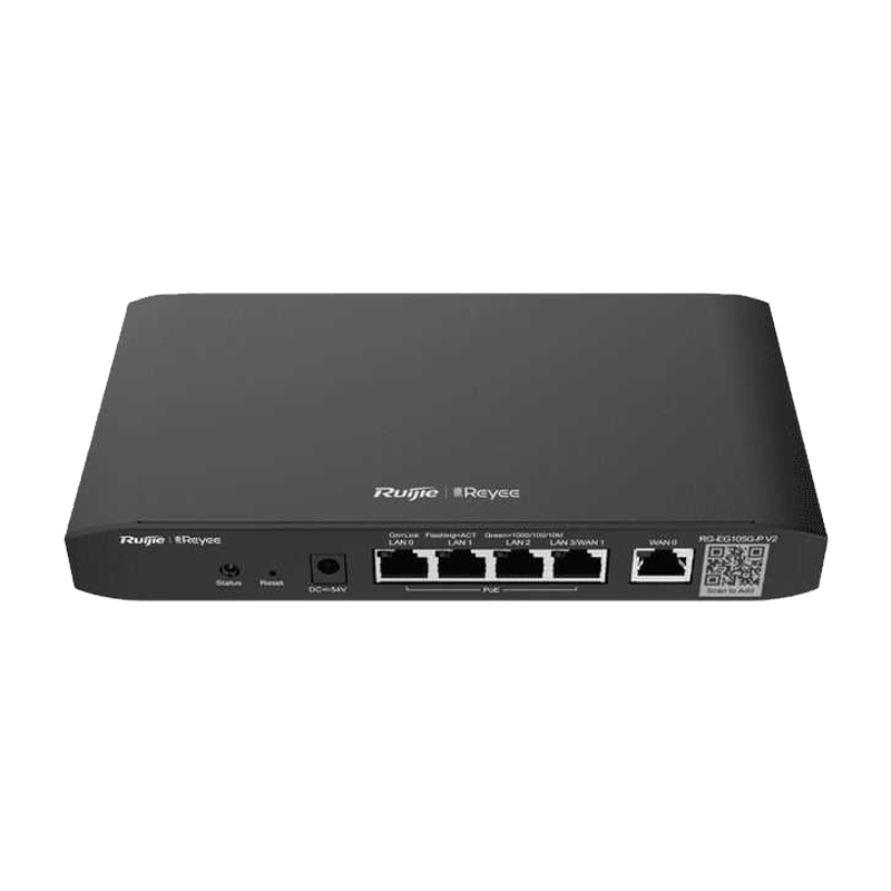 Ruijie, RG-EG105G-P V2, RG-EG100/200 Series SMB Cloud Managed Router