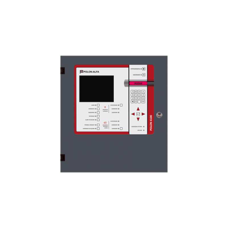 POLON-ALFA POLON 4100 Fire Alarm Control Panel (2 Loops) – Netis.ge