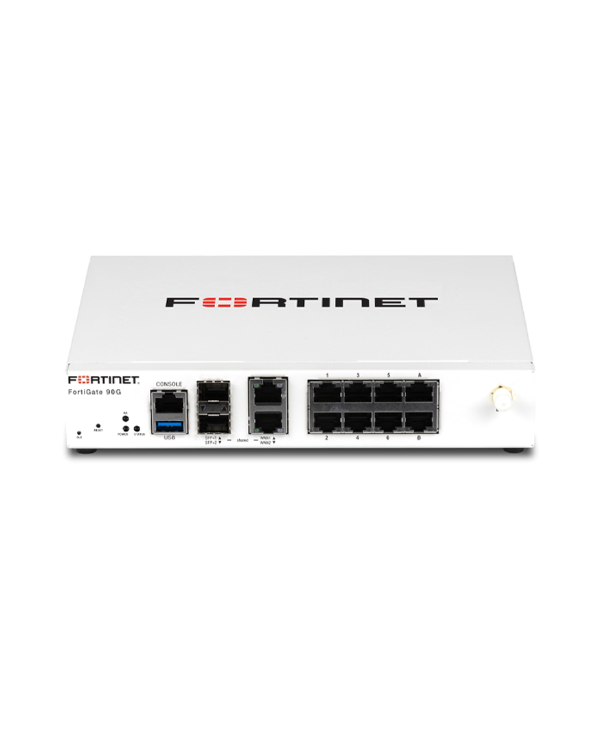 Fortinet FortiGate-90G – 8x GE, 2x 10GE RJ45/SFP+ WAN Ports | FG-90G